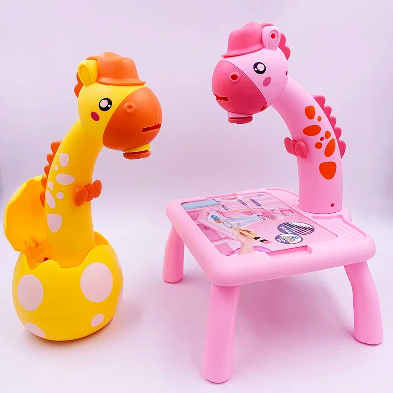 Mini Led Projector Art Drawing Table Light Toy for Children Kids ...