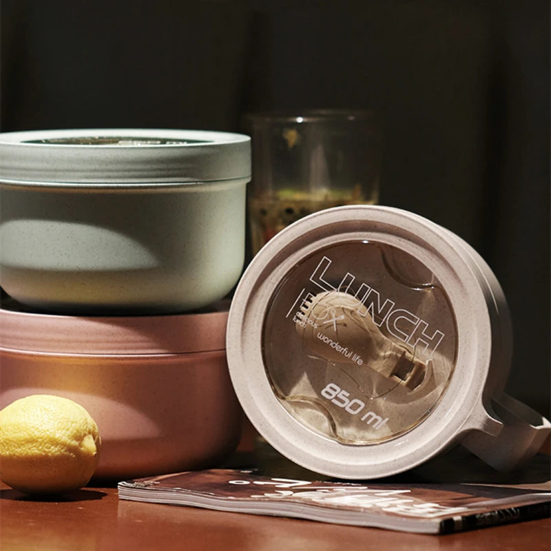 Eco-Friendly Portion Control Meal Prep Containers - Compact Lunch Boxes ...