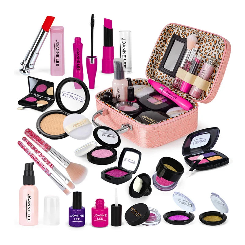 Kids Makeup Set - Pretend Play Kit With Lipstick Nail Polish Eye Shado ...