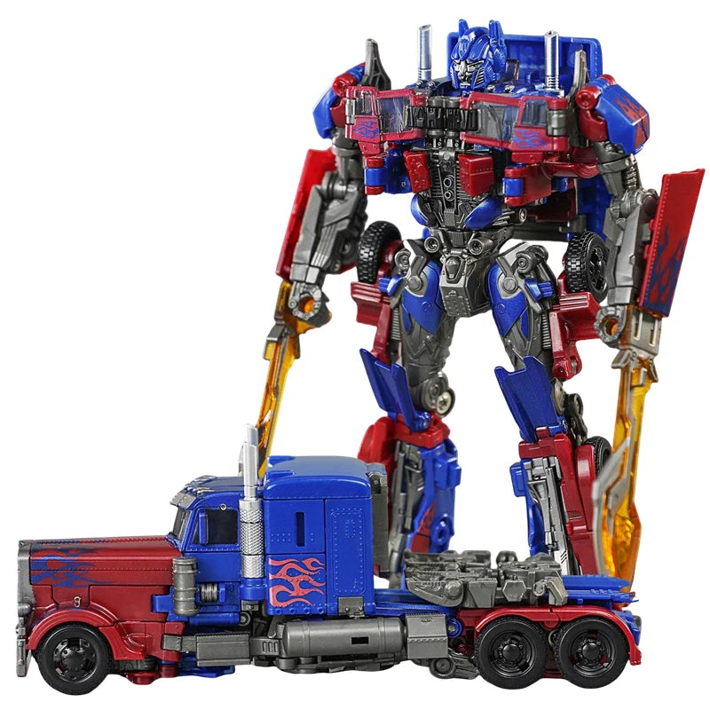Transformer 17.5cm Robot Toy Car Commander Alloy Edition Deformation T ...