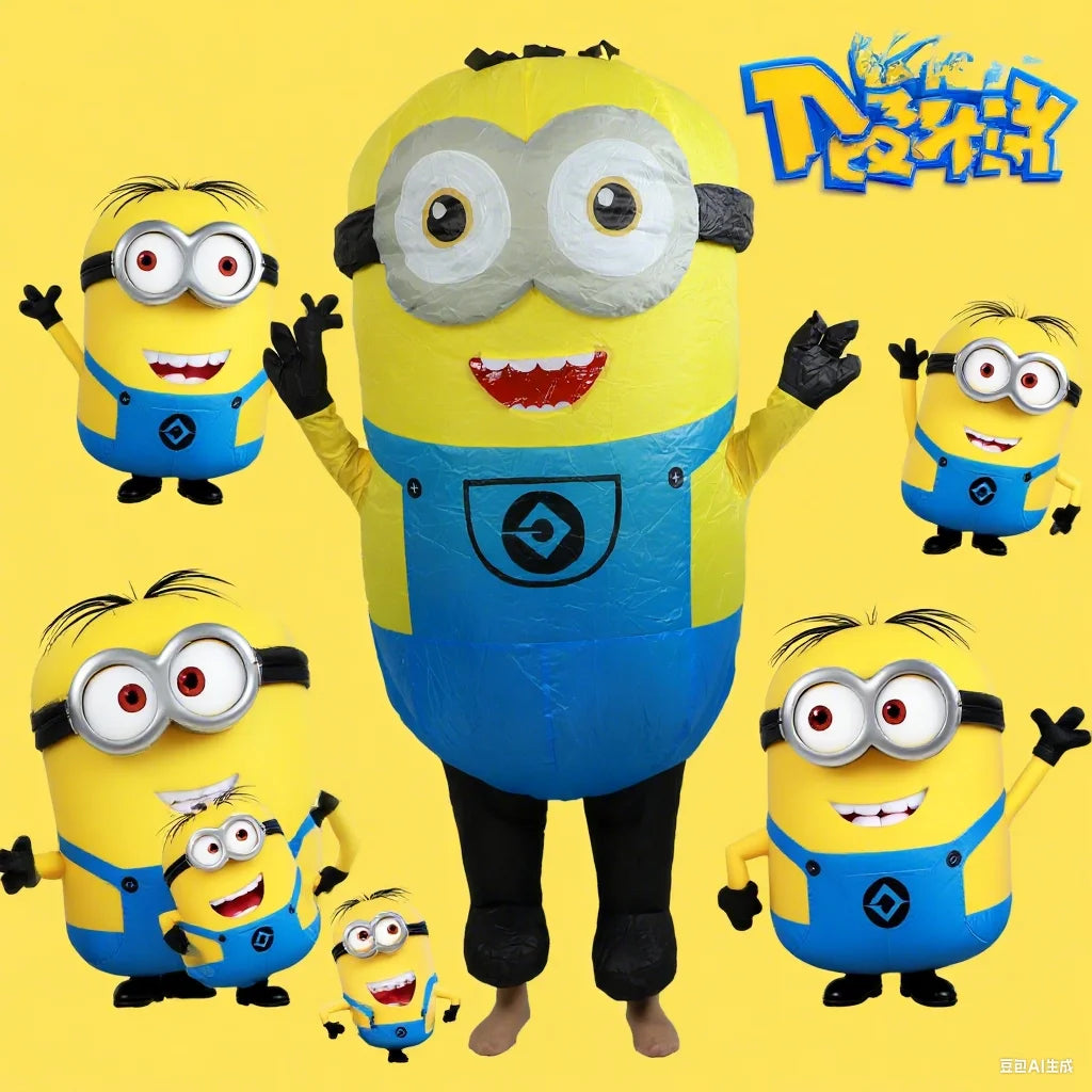 Minion Inflatable Costume One Piece Halloween Party Suit – Incendio