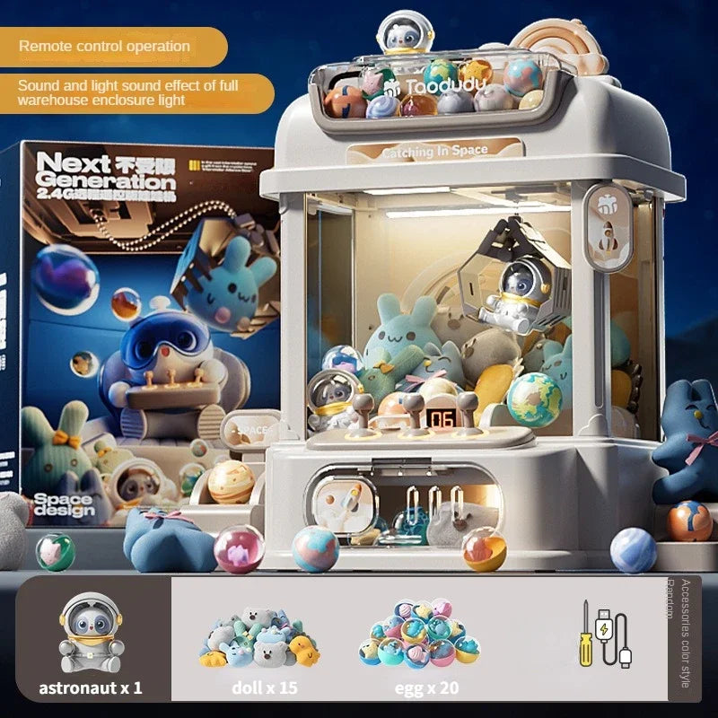 Interactive Mini Claw Machine for Kids - Remote Control Coin-Operated ...